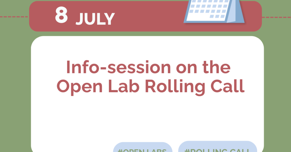 Info-session on the Open Lab Rolling Call – News – CIVIS - A European ...